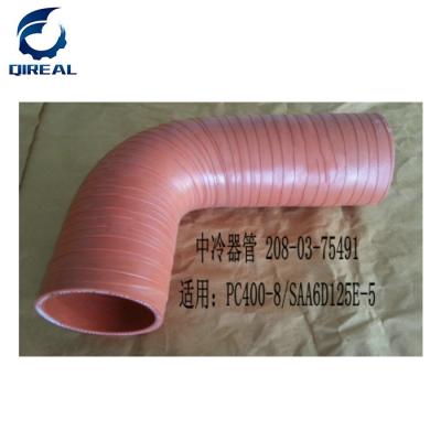 China 208-03-75491 2080375491 Excavators Spare Parts PC400 PC450 PC550 Hose for sale