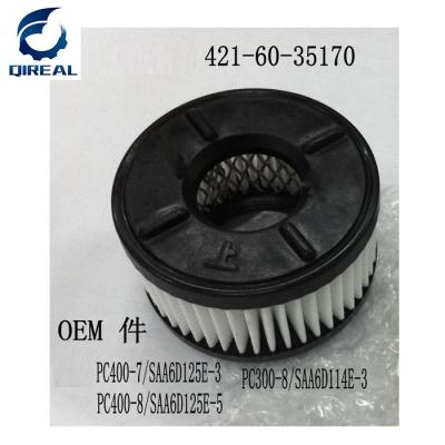 China PC400-7/8/ SAA6D125E-3 Tank Breather Hydraulic Filter 421-60-35170 Excavator Spare Part for sale