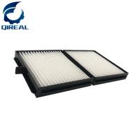 China Excavator engine parts for PC200-7 PC210-7 Air Conditioner cabin air filter 20Y-979-6261 Material: glass fiber for sale