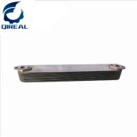 China Excavator 6D125 6D140 6D155 Engine Oil Cooler Core Parts 10P 6127-61-2103 600-651-1161 600-651-1160 Metal，Aluminium for sale