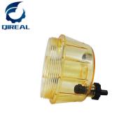 China for  Excavator spare parts filter fuel water separators filter bowl 129-0373 1290373 for sale