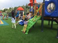 China EIA-3018 Modular Artificial Grass Flooring 304x304mm with 426 Elastic Cushions per m² for sale