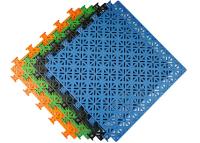 China Modular Synthetic Sports Flooring 303.8x303.8x14.7mm with 57% Shock Absorption and NBA-Inspired Elastic Cushion Design for sale
