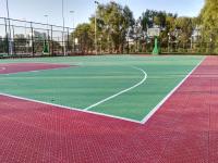 China SMG-3015 Interlocking Sports Flooring 303.8mm × 14.7mm with 57% Shock Absorption and 533 Cushions per Square Meter for sale