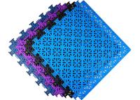 China EMG-3015 Portable PP Interlocking Sports Flooring 9.2㎡ per Carton with 533 Elastic Cushions for sale