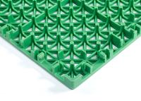 China Interlocking Sports Flooring 250x250x12.7mm with 42% Shock Absorption and VOC Certification for Playgrounds for sale