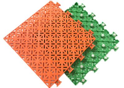 China EMG-2516 Modular Sports Flooring - 512 Cushions/m², 8.63㎡ per Carton, Non-Slip Outdoor Surface for sale