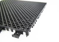 China SDT-3016 Modular Sports Flooring 300x300x15.8mm with 54% Shock Absorption and 97% Ball Rebound for sale