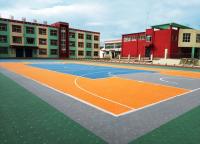 China EMG-3015 Basketball Court Flooring 303.8mm Tiles with 60% Shock Absorption & 92% Ball Rebound for sale