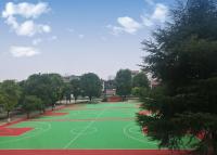 China EMG-3015 Modular Basketball Court Flooring 303.8×303.8×14.7mm with 60% Shock Absorption and 92% Ball Rebound for sale