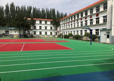 China SMG-3015 Anti-Moist Removable Basketball Court Flooring - 100% PP Material with 533 Elastic Cushions per Square Meter for sale