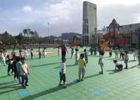 China EMG-2516 Anti-Skid Children's Flooring with 512 Elastic Cushions per Square Meter - Food-Grade PP Material for sale