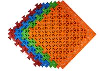 China SMG-3015 Modular Sports Flooring 303.8mm Tiles with 57% Shock Absorption and ECT Technology for sale