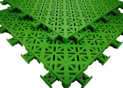 China SMG-3015 Modular Sports Flooring 303.8x303.8x14.7mm with 533 Elastic Cushions per m² - Food Grade Polypropylene for sale