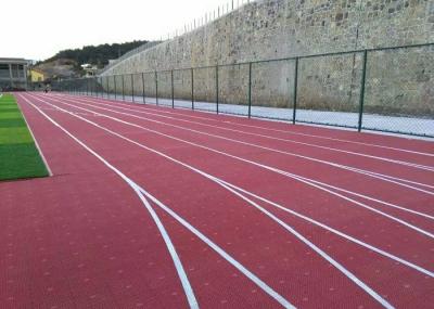 China SDT-2513 Modular Sports Flooring Tiles - PP Material, Double Tier Pattern, 8-Hour Installation for Running Tracks for sale