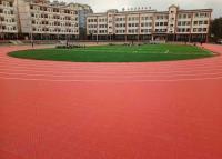 China Durable Removable Indoor Track Flooring 250x250x12.7mm with 42% Shock Absorption and Anti-Cracking Design for sale