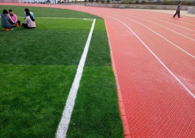 China SDT-2513 Modular Sports Flooring 250x250x12.7mm with 38% Shock Absorption for Outdoor Running Tracks for sale