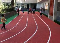 China SDT-2513 Custom Outdoor Running Track Flooring 10.13㎡ per Carton with Shock Absorption and Anti-Slip Properties for sale