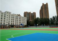 China EMG-3015 All Weather School Playground Flooring with 533 Elastic Cushions per Square Meter and Easy Interlocking Installation for sale