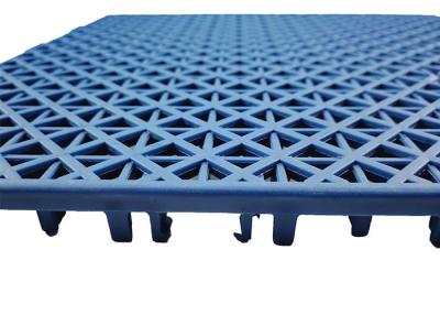 China SDT-2513 No Glare Sports Flooring Tiles 250x250x12.7mm with 38% Shock Absorption and Anti-Slip Surface for sale