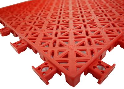China SMG-3015 Volleyball Court Mat with 533/m² Elastic Cushion Technology - PP Modular Sports Flooring 9.2㎡ per Carton for sale
