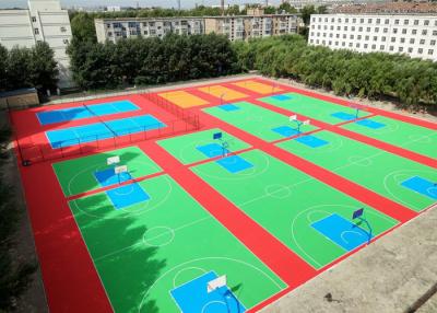 China SMG-3015 Anti Moist Multi-Purpose Sports Flooring 303.8mm Tiles with 57% Shock Absorption for sale