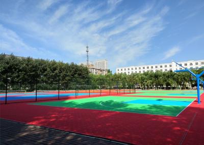 China SMG-3015 Anti-Corrosion Gym Flooring Tiles 303.8×303.8×14.7mm with 57% Shock Absorption for sale