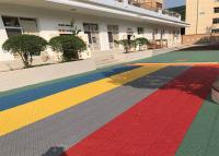 China SMG-3015 Modular Sports Flooring with 533 Elastic Cushions per m² - Shockproof PP Tiles for Basketball & Multi-Purpose Courts for sale
