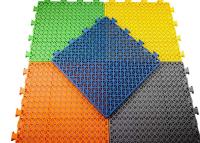 China SDT-2513 250mm × 250mm Multi-Purpose Sports Flooring | 12.7mm Thick PP Tiles with 38% Shock Absorption for sale