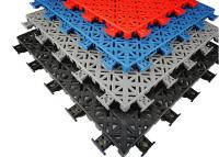 China EMG-3015 Professional Badminton Sports Flooring 303.8×303.8×14.7mm with 60% Shock Absorption for Schools for sale