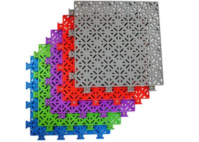 China EMG-2516 Portable Badminton Court Flooring - 512 Cushion Pieces per Square Meter, 8.63 sqm per Carton Modular PP Mat for sale