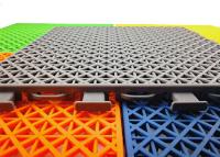 China EDT-2513 100% Recyclable PP Synthetic Flooring - 10.13 m² Coverage, Double Tier Anti-Slip Design for Badminton Courts for sale
