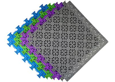China SMG-3015 Modular Sports Flooring 303.8×303.8×14.7mm with 57% Shock Absorption for Futsal Courts for sale