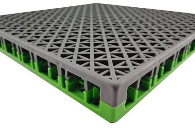China SDT-2513 Economical Shockproof Interlocking Futsal Flooring 10.13 m² per Carton with Suspension Design for sale