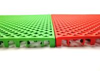 China SDT-3016 Modular Sports Flooring 300x300x15.8mm with 54% Shock Absorption for Tennis Courts for sale