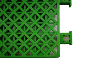China 300x300x15.8mm Environmental Tennis Court Flooring with 54% Shock Absorption and 97% Ball Rebound for sale