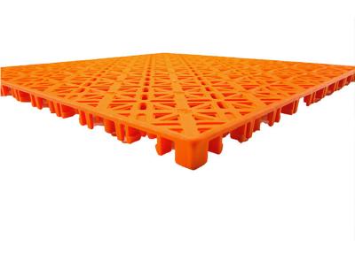China SMG-3015 Outdoor Tennis Court Flooring Tiles 303.8mm x 303.8mm with 57% Shock Absorption for sale