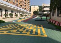 China EMG-3015 Interlocking Floor Mats 303.8mm × 14.7mm with 60% Shock Absorption for Kindergarten Playgrounds for sale