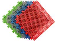 China SDT-2513 Interlocking Gym Flooring 250x250x12.7mm with 38% Shock Absorption and Anti-UV Properties for sale