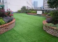 China PE + PP Artificial Grass Landscaping Turf 18-45mm Height with 5-8 Year Warranty and CE/RoHS Certification for sale