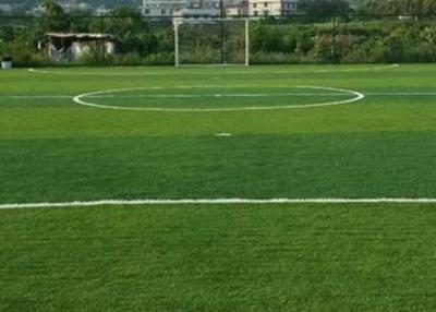 China Customized Height 8000 Dtex Sports Artificial Football Turf High Wear Resistance UV Protected for sale