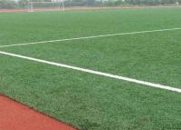 China 12000 Dtex Natural Looking Fire Resistant Artificial Turf for Football Field 30-60mm for sale