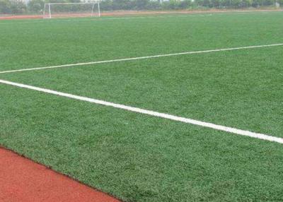 China 12000 Dtex Natural Looking Fire Resistant Artificial Turf for Football Field 30-60mm for sale