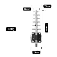 China 10dBi High Gain Directional Cellular Anti Drone Antenna 2400-2500MHz Frequency for sale
