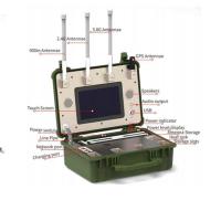 China Integrated Handheld UAV Drone Signal Detector Jammer Defense Equipment for sale