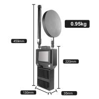 China Portable FPV UAV Anti Drone Detector Defense Jamming System 2km ODM for sale