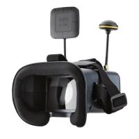 China 008D 4.3Inch FPV Accessories Digital DVR Diversity Goggles Dual Antenna 2000mAh for sale