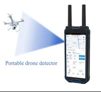 China 6-Inch Screen Portable Drone Detection Device with Long-Distance Positioning and Full Coverage Swimwear for DJI Search for sale