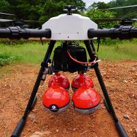China 15kg Freight Capacity Professional Carrier Drone with Drop Thrower and 1000 Nits Display for sale