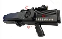 China UHF Broadband Seamless Drone Jammer Delivering High Effective Power and Long Interference Distance for sale